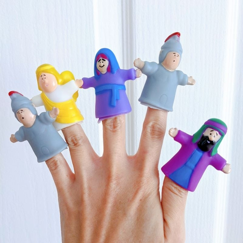 Bible Characters Finger Puppets – Little Bible Box